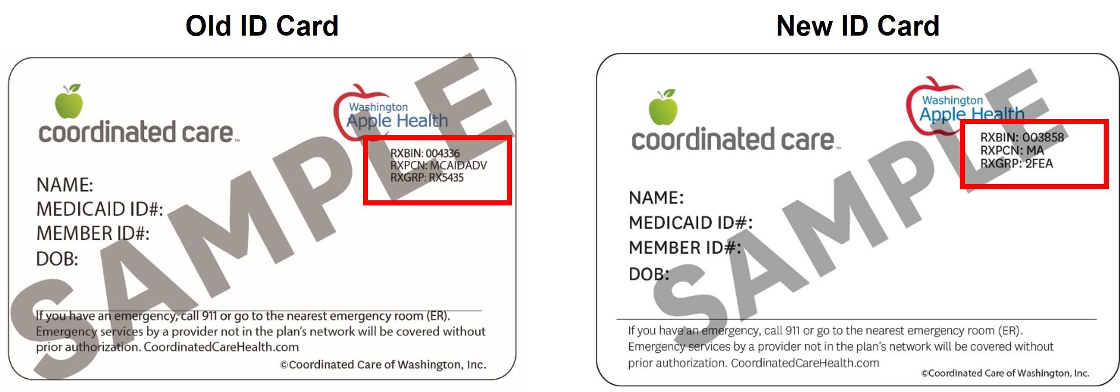 New Coordinated Care Member ID Card | Coordinated Care